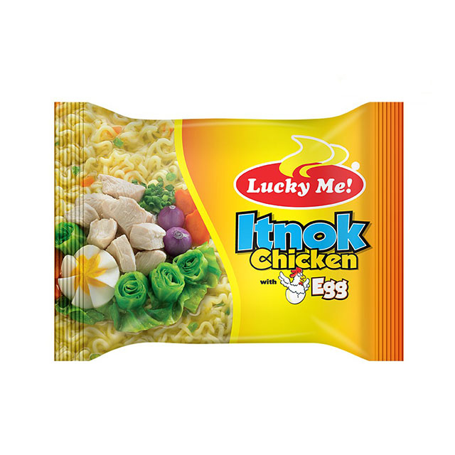 Lucky Me Instant Noodles 55g (Beef, Chicken, Itnok), LUC01|