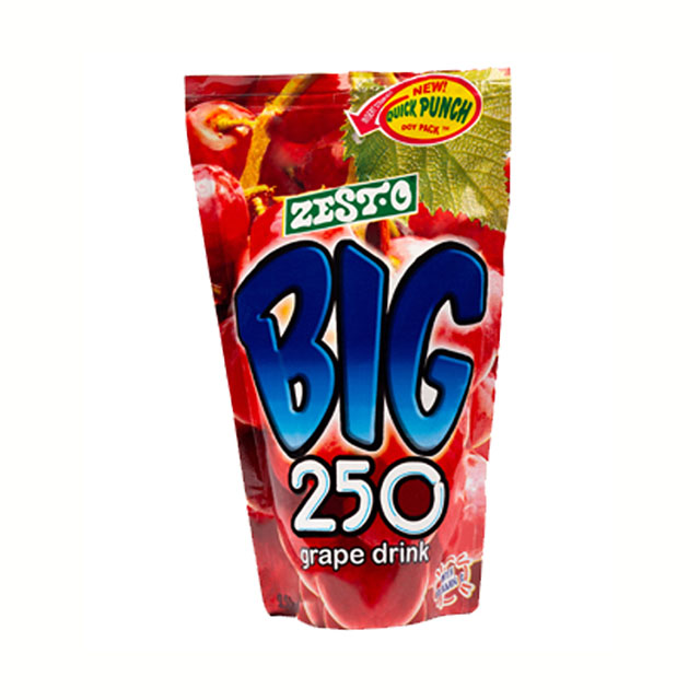 Zesto, Big 250 Juice (Apple, Grapes, Guyabano, Mango, Orange, Pineapple ...
