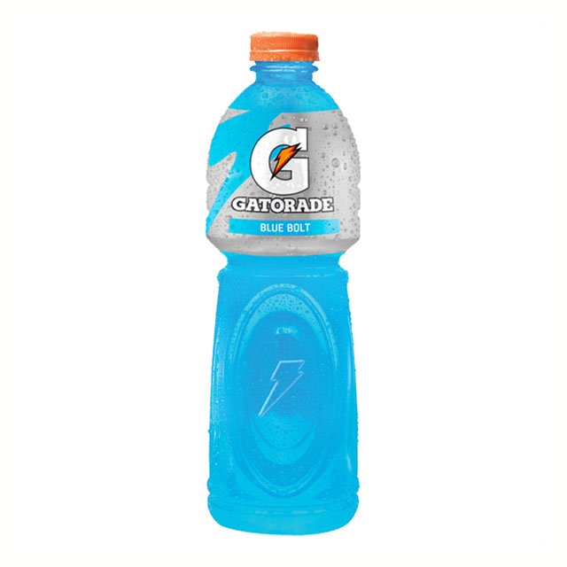 Gatorade, Blue Bolt Pet Bottle (350 ml, 500 ml, 900 ml, 1.5 L), GAT08 ...