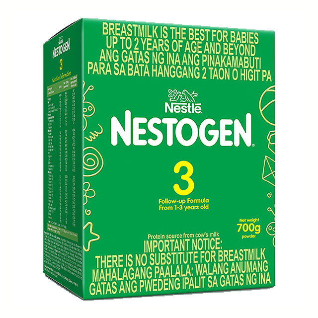 Nestogen, Three Milk 1-3 Years Old (135g, 340g, 700g, 1.3 kg, 1.8 kg ...