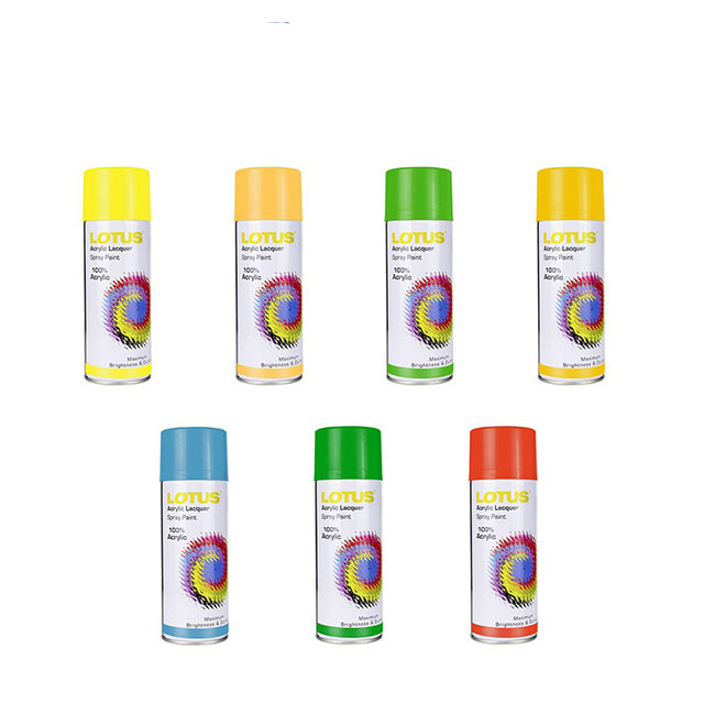 Lotus Acrylic Lacquer Spray Paint Assorted Color-Unlistore Philippines