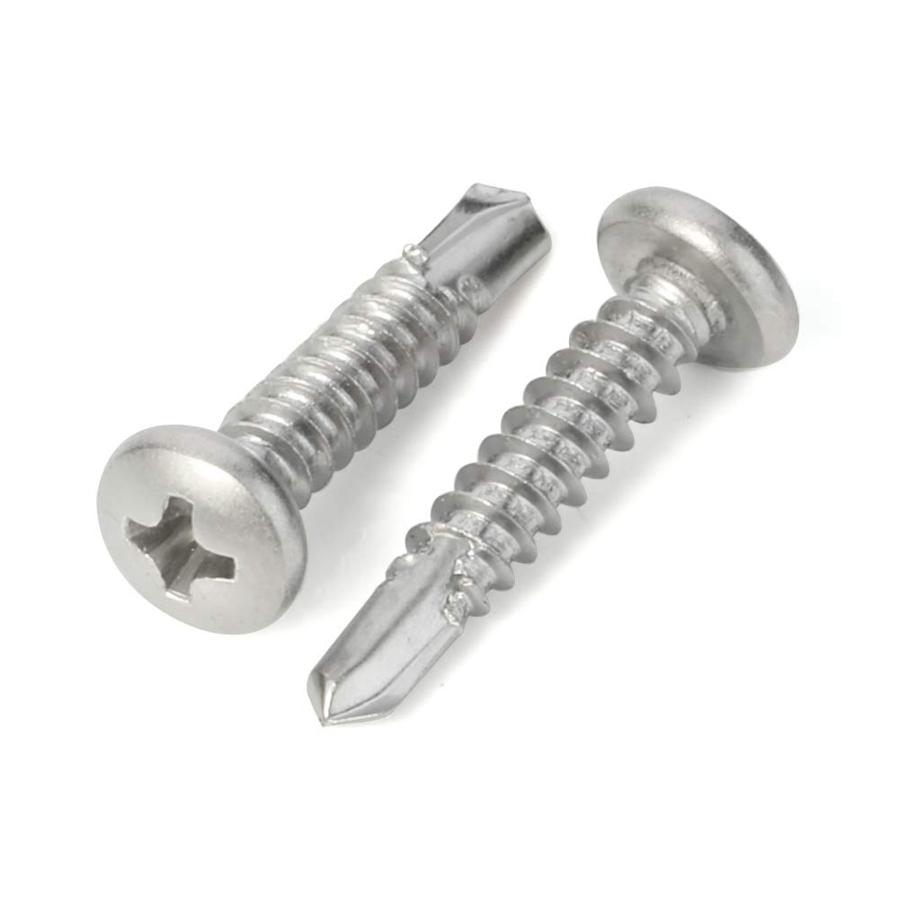 304 Stainless Steel Self Drilling Screw/ Self Tapping Screw - Pan Head (Price per 1pcs) (ST. STS ...